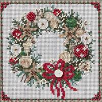 "Seashell Wreath" | Cross Stitch Kit