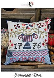 "Pinwheel Urn" | Cross Stitch Pattern