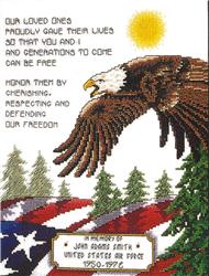 "Servicemen's Memorial" | Cross Stitch Pattern