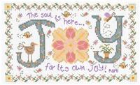 "Joy!" | Cross Stitch Pattern