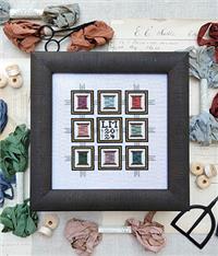 "Patchwork Spools" | Cross Stitch Pattern