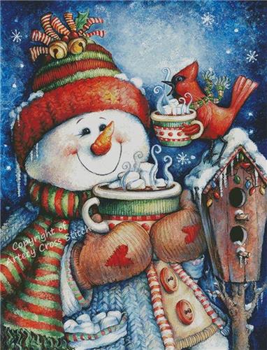 "Warm Wishes - Large" | Cross Stitch Pattern