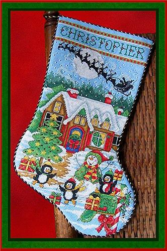 "North Pole Stocking" | Cross Stitch Pattern