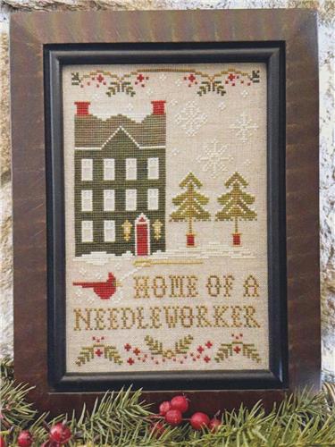 Winter At The Home Of A Needleworker | Cross Stitch Pattern