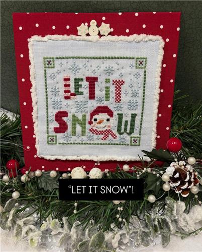 Let It Snow | Cross Stitch Pattern at Everything Cross Stitch