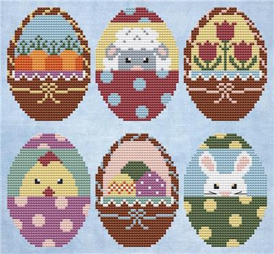 "Easter eggs" | Cross Stitch Pattern