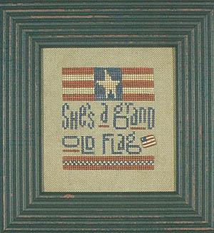 "Grand Old Flag" by Heart In Hand Needleart