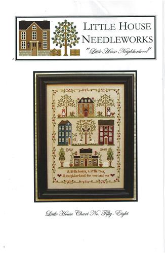 "Little House Neighborhood" by Little House Needleworks