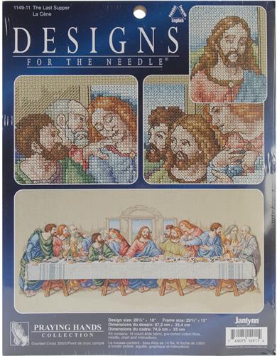 The Last Supper (cross stitch kit)