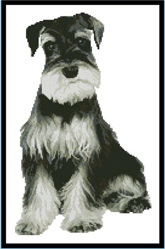 "Schnauzer" by Artecy Cross Stitch