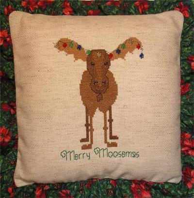 "Merry Moosemas" by Cross-Point Designs