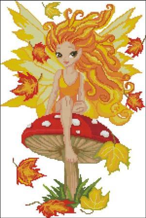 "Autumn Fairy" by PinoyStitch