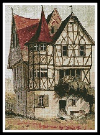 "Tudor Home" by Artecy Cross Stitch