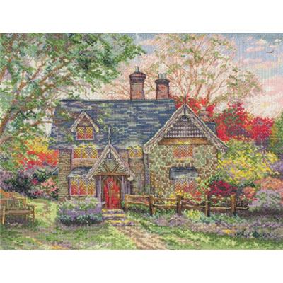 Thomas Kinkade Gingerbread Cottage (cross stitch kit)