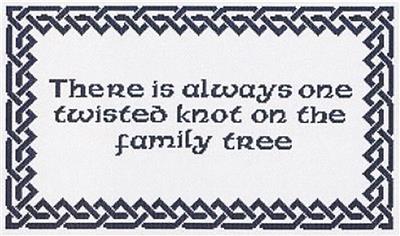 "Family Tree" by White Willow Stitching