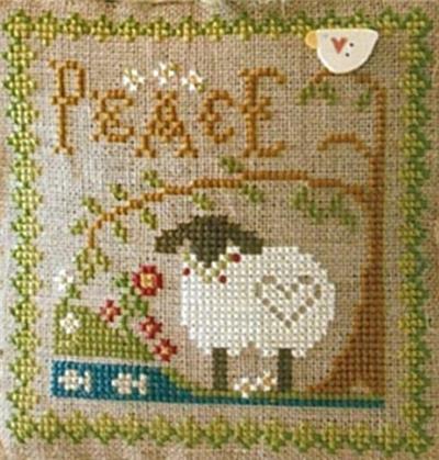 "Little Sheep Virtues 3 - Peace" by Little House Needleworks