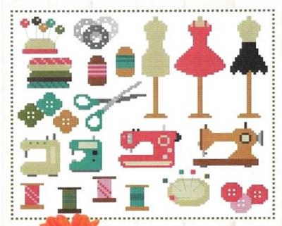 "Sewing Mini Sampler" by PinoyStitch