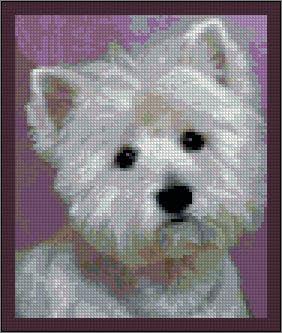 "Westie (Cross Stitch & Needlepoint)" by Paula's Patterns