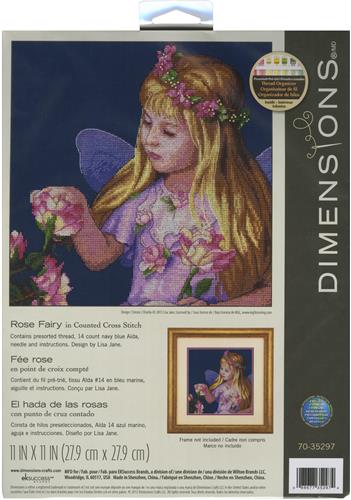 "Rose Fairy" | Cross Stitch Kit