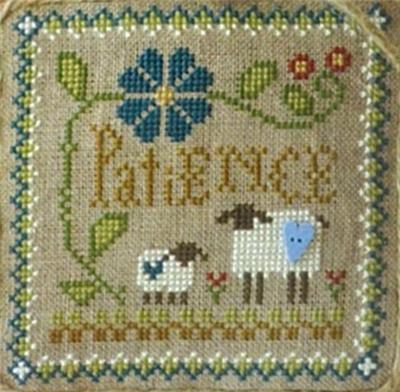 "Little Sheep Virtues 7 - Patience" by Little House Needleworks