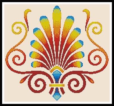 "Art Deco Design" | Cross Stitch Pattern