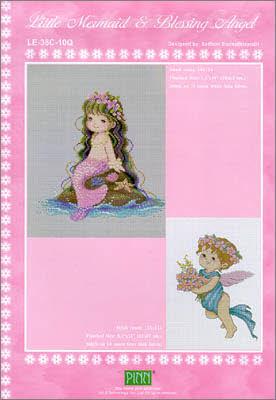 "Little Mermaid & BlessingAngel" by PINN Stitch-Art & Technology Co. Ltd.