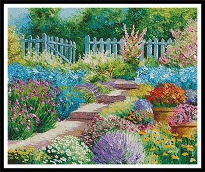 "Flowers of the Garden" | Cross Stitch Pattern