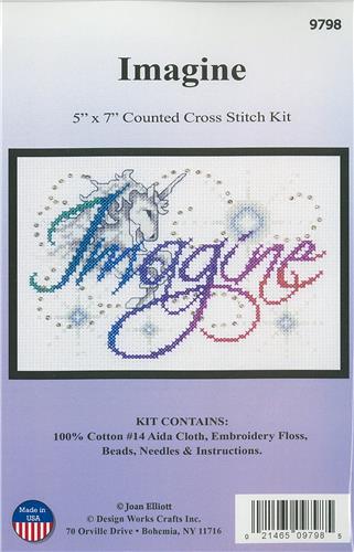 "Imagine" | Cross Stitch Kit