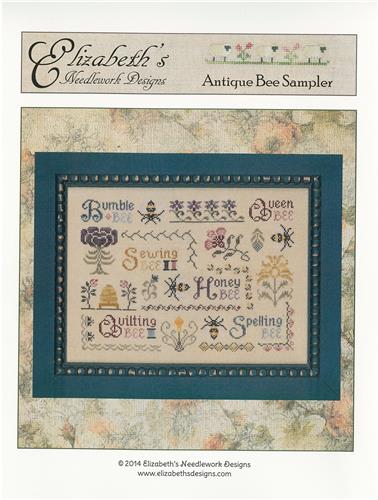 "Antique Bee Sampler" | Cross Stitch Pattern