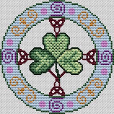 "March Shamrock" | Cross Stitch Pattern