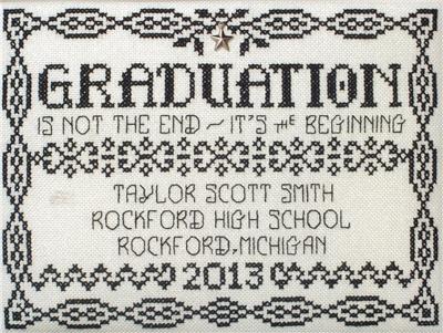 "Graduation" | Cross Stitch Pattern