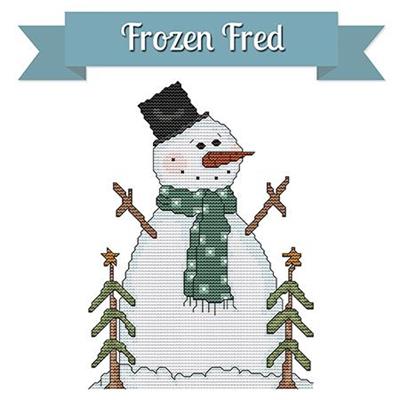 "Frozen Fred Cross Stitch Pattern"