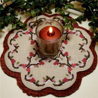 "Little Candle Mats - Wild Hearts"