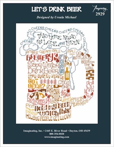 "Let's Drink Beer" | Cross Stitch Pattern