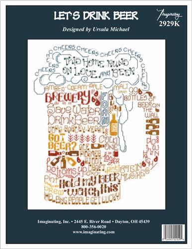 "Let's Drink Beer" | Cross Stitch Kit