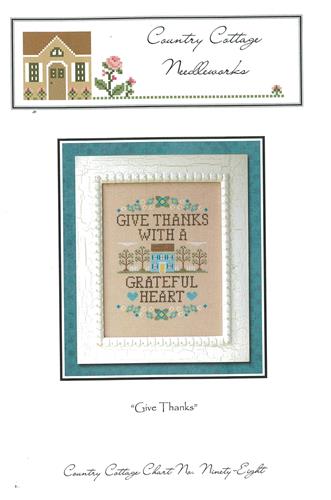 "Give Thanks" | Cross Stitch Pattern