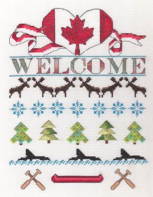 "Canada Day" | Cross Stitch Pattern