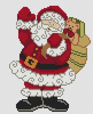 "Santa" | Cross Stitch Pattern