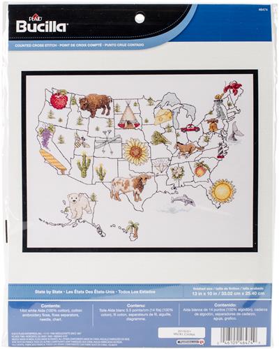 "State By State" | Cross Stitch Kit