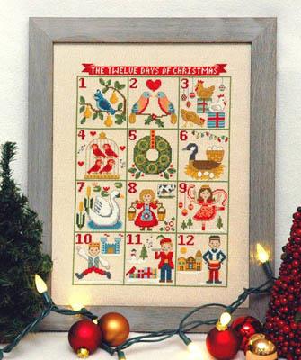 "Twelve Days Of Christmas" | Cross Stitch Pattern