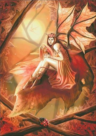 "Autumn Fairy" | Cross Stitch Pattern