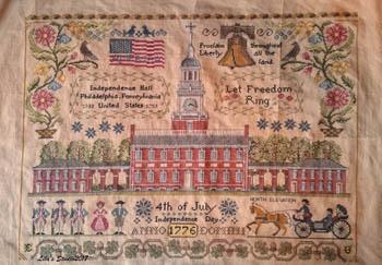 "Let Freedom Ring" | Cross Stitch Pattern