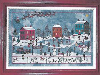 "December Snow" | Cross Stitch Pattern