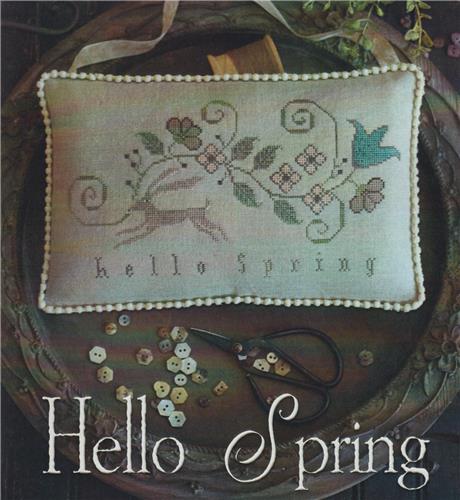 Hello Spring | Cross Stitch Pattern at Everything Cross Stitch