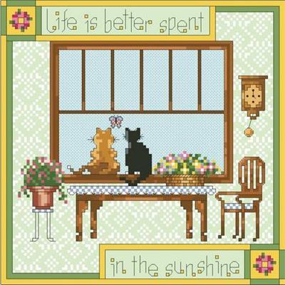 "Better in the Sunshine" | Cross Stitch Pattern