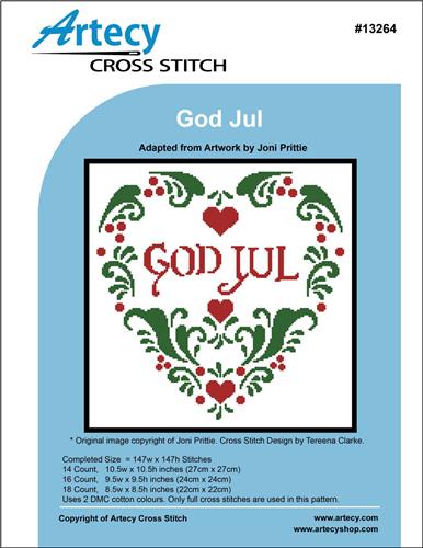 "God Jul" | Cross Stitch Pattern