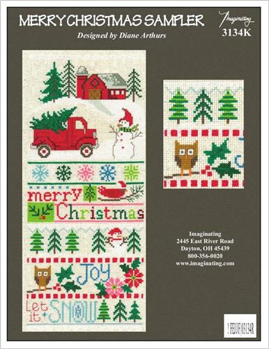 "Merry Christmas Sampler" | Cross Stitch Kit
