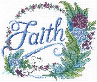 "Feathered Faith" | Cross Stitch Kit