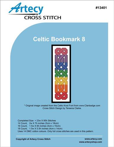 "Celtic Bookmark 8" | Cross Stitch Pattern