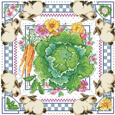 "Vegetable Patch" | Cross Stitch Pattern